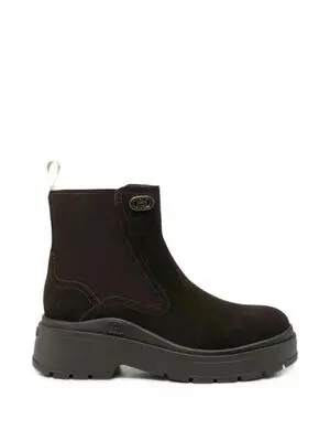 Liu Jo Logo-plaque Boots - Brown
