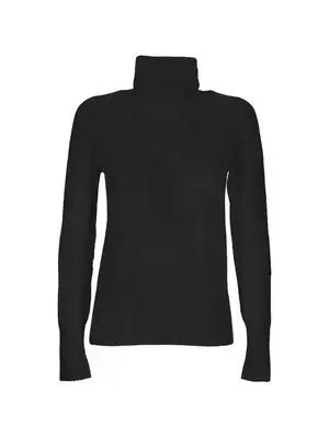 OLIVER LATTUGHI Roll-neck Ribbed-knit Sweater