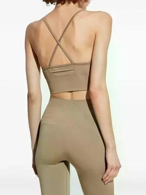 RETHINKIT STUDIOS Seamless Criss-cross Performance Top