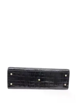 Gucci Double-flap Crocodile-leather Top Handle Bag