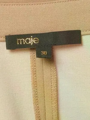 Maje Buttoned Mini Dress