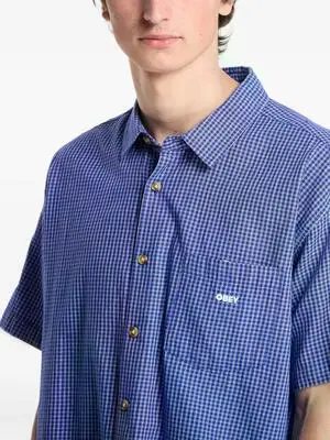 Obey Bigwig Frank Gingham-check Shirt