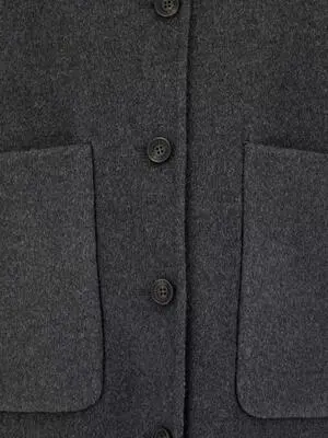 EMMA E GAIA Button-fastening Patch-pocket Coat