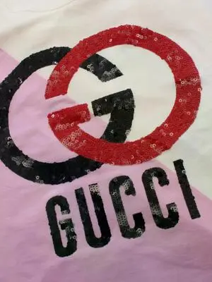 Gucci Interlocking-g-sequin Tank Top