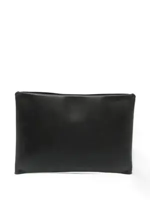 Marni Pushlock Leather Clutch Bag