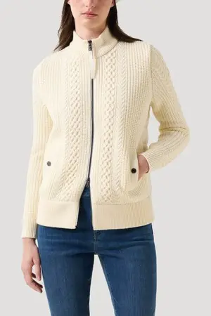 Bogner Zamila Knitted Quilted Jacket