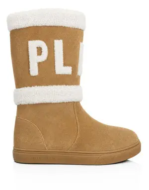 Philipp Plein Suede Boots Montone Plein