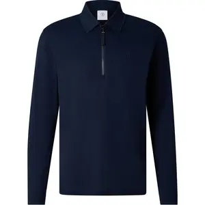 Bogner Bailey Polo Long-sleeved Top - Navy