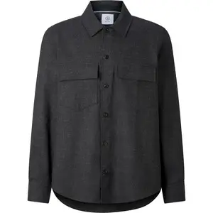 Bogner Heiko Virgin Wool Shirt - Anthracite