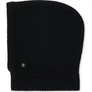 Bogner Berny Virgin Wool And Cashmere Balaclava Black
