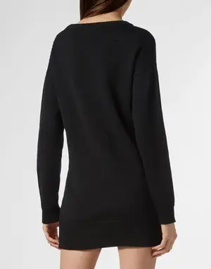 Philipp Plein Pullover Round Neck Ls Statement