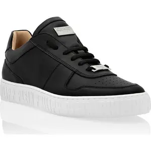 Philipp Plein Leather Lo-top Sneakers King Power - Black