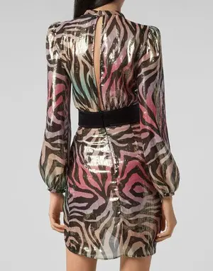 Philipp Plein Short Dress Jungle