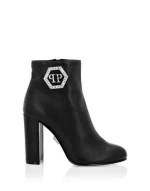 Philipp Plein Bootie High Heels Crystal
