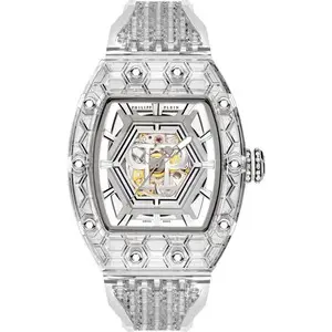 Philipp Plein Crypto King Hexagon Ice Breaker Watch