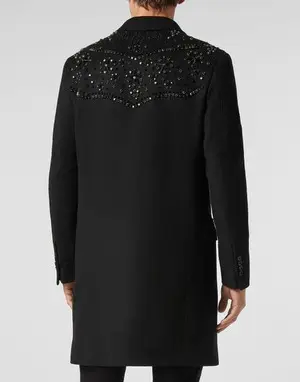 Philipp Plein Coat Long Cowboy