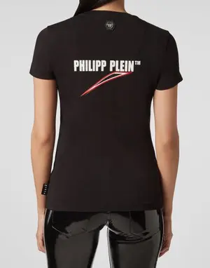 Philipp Plein T-shirt Round Neck Ss Space Plein