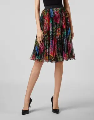 Philipp Plein Long Skirt Jungle Rock - Multicolor