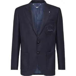 BILLIONAIRE Blazer Tailored Fit Lion - Darkblue