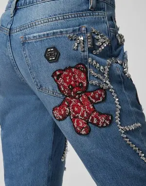 Philipp Plein Boyfriend Allover Teddy Bear