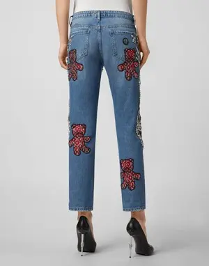 Philipp Plein Boyfriend Allover Teddy Bear