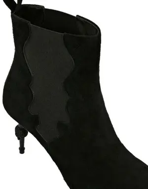 Philipp Plein Boots Mid Heels Mid Skull