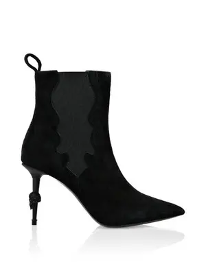 Philipp Plein Boots Mid Heels Mid Skull