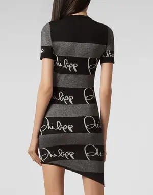 Philipp Plein Knit Dress Signature
