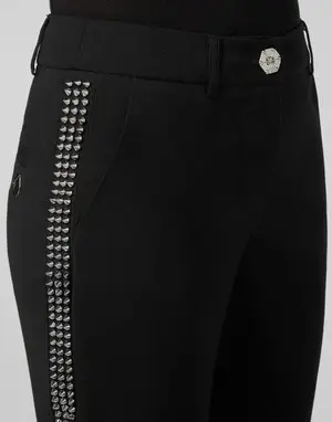Philipp Plein Trousers Tailored Fit Studs