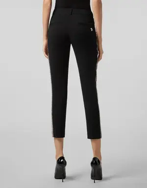 Philipp Plein Trousers Tailored Fit Studs