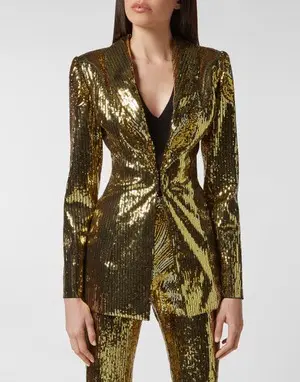 Philipp Plein Blazer Elegant - Gold