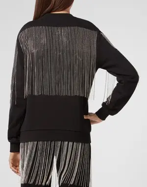 Philipp Plein Sweatshirt Ls Fringe