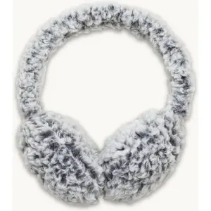 Turtle Fur High Pile Fleece Whiteout Ear Muffs Graphite