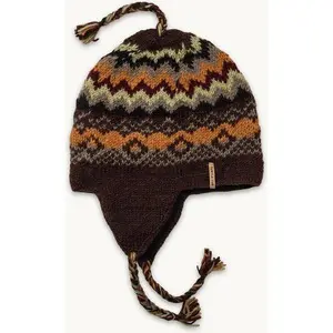 Turtle Fur Charles Wool Beanie - Brown