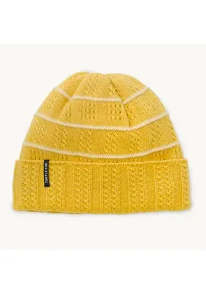 Turtle Fur Lambswool Kindra Beanie Yellow