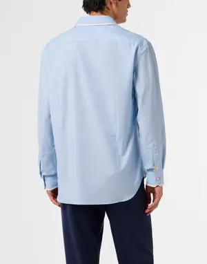 BILLIONAIRE Shirt Silver Cut Ls/milano Double B
