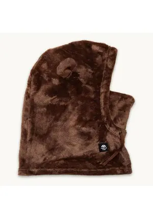 Turtle Fur Plush Bear Overhood Brown
