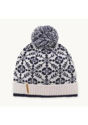Turtle Fur Merino Wool Ida Beanie Blue