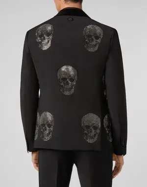 Philipp Plein Blazer Skull Crystal