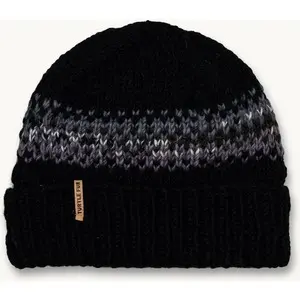 Turtle Fur Trevor Wool Beanie - Black