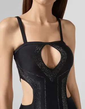 Philipp Plein Monokini Crystal