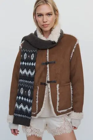 FAVORITE DAUGHTER Fair Isle Scarf