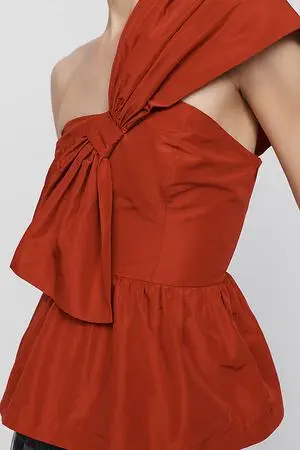 Anthropologie Loverlygrey X Elodie One-shoulder Blouse
