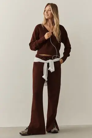 Sundry Slit Track Pants