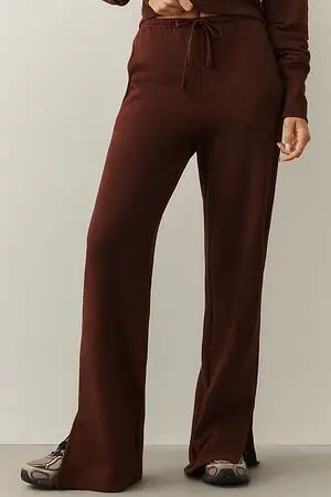 Sundry Slit Track Pants