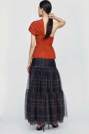 Anthropologie Loverlygrey X Blythe Tulle Maxi Skirt