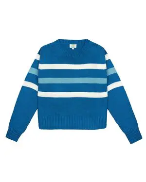 ALOFT Sennen Stripe Crew Neck - Blue