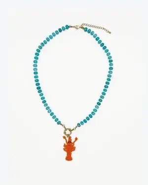 ALOFT Candy Bead Necklace Beaded Lobster
