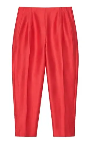 16Arlington Nerina Silk Trousers Red
