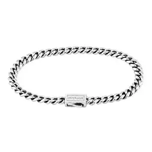 OUTRAGE LONDON Curb Chain Bracelet - Silver